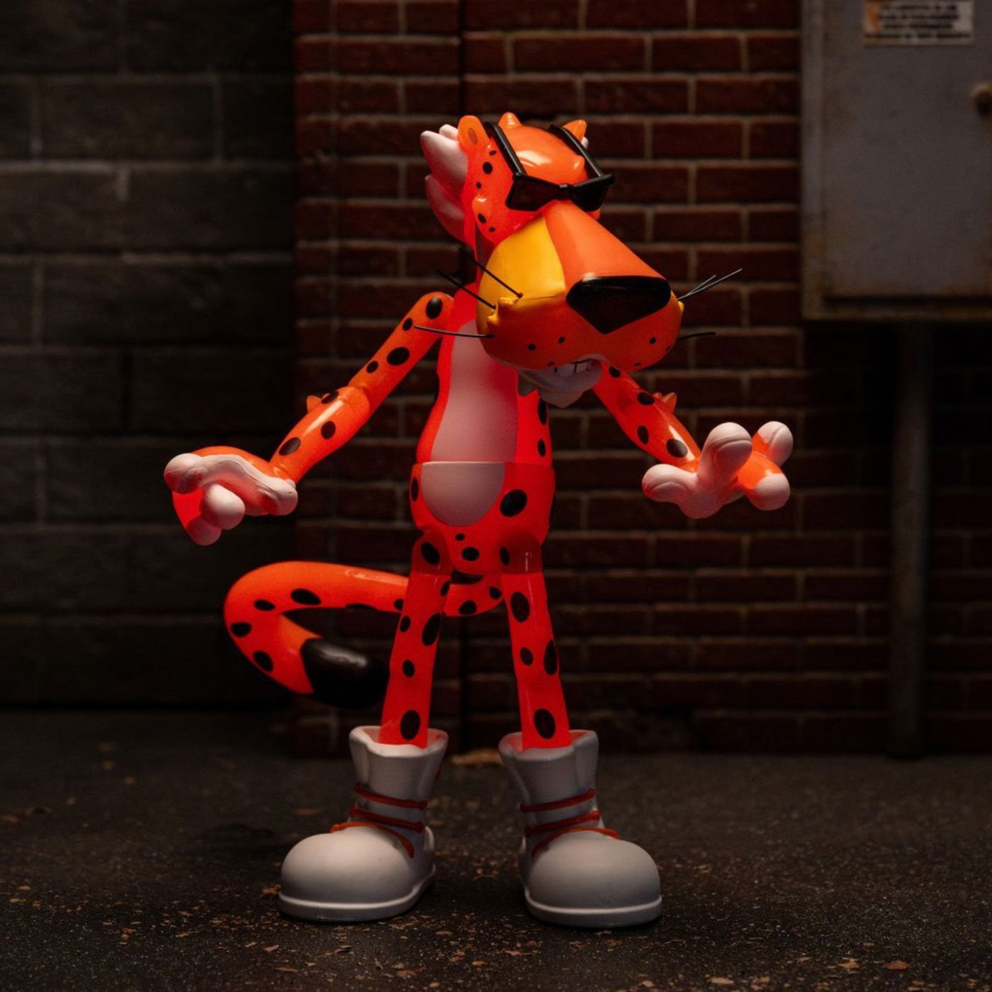 Cheetos Glow-in-the-Dark Flamin' Hot Chester Cheetah — Nerdzoic Toy Store