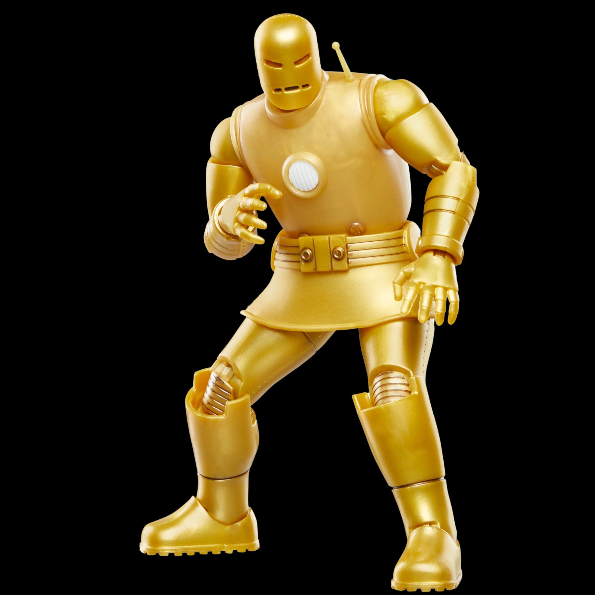 Marvel Legends Iron Man Retro Collection Iron Man (Model 01 - Gold ...