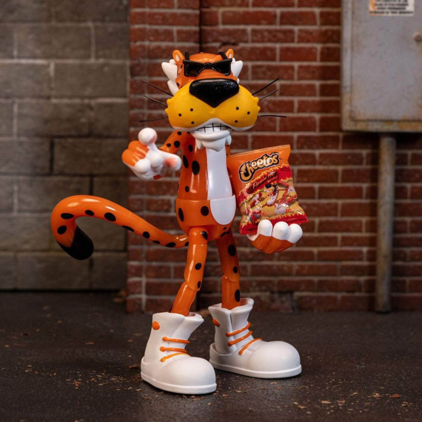 Cheetos Glow-in-the-Dark Flamin' Hot Chester Cheetah — Nerdzoic Toy Store