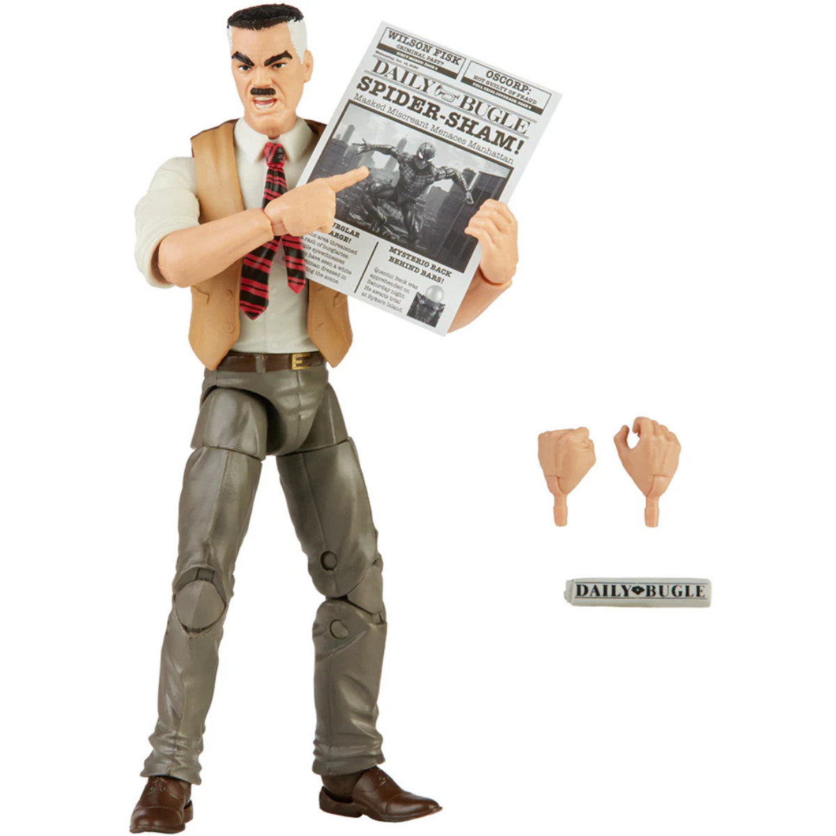 Marvel Legends Retro J. Jonah Jameson - Pre-Owned / Loose – Nerdzoic ...