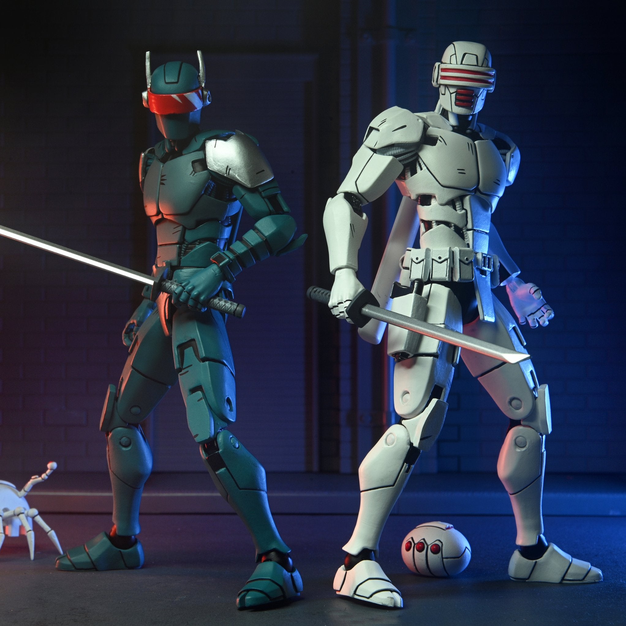 NECA Teenage Mutant Ninja Turtles Synja Robot 2-Pack (The Last Ronin ...