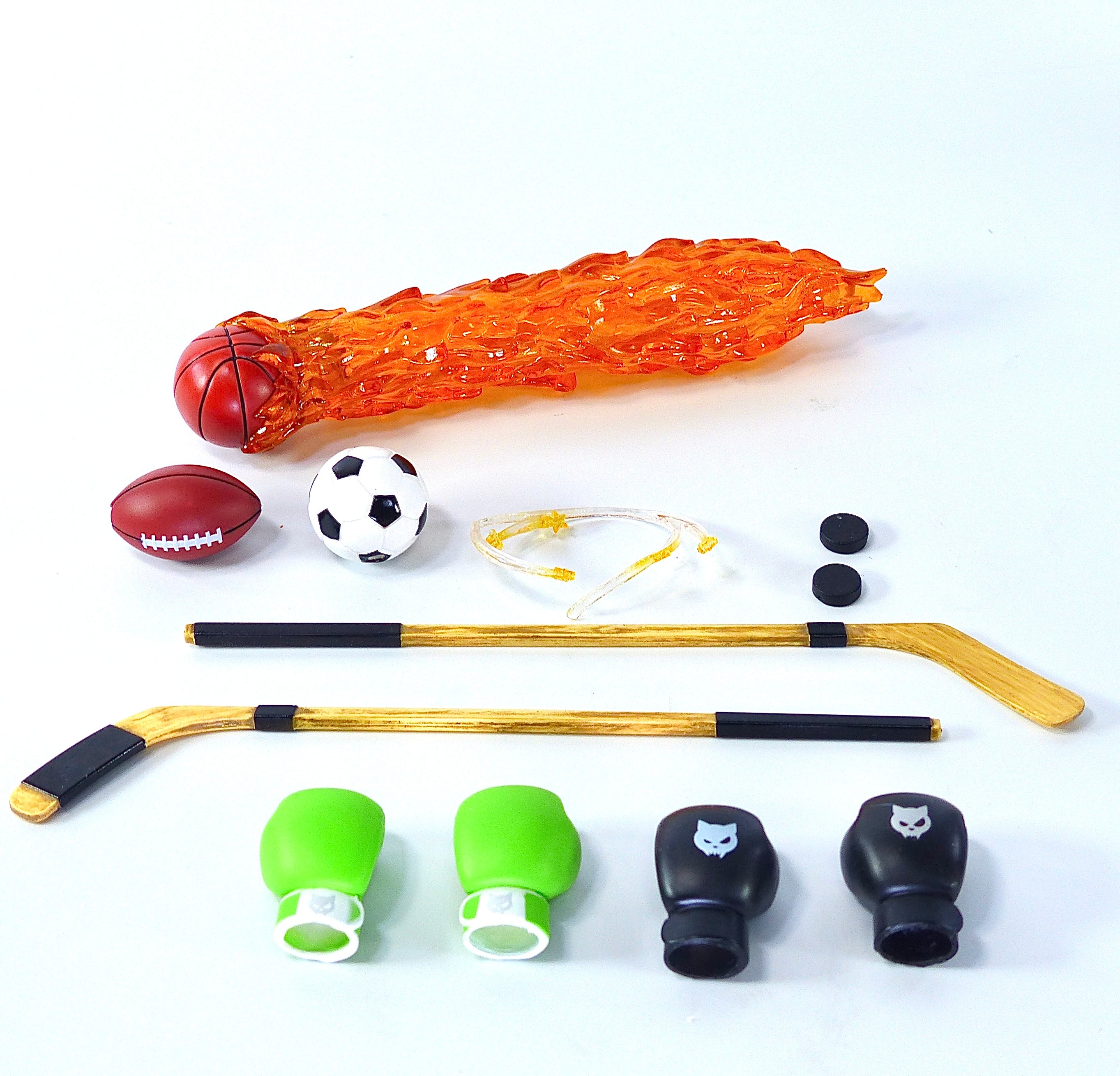 Super Action Stuff Action Figure Accessory Set (Set A: Cyber Dagger Ar ...