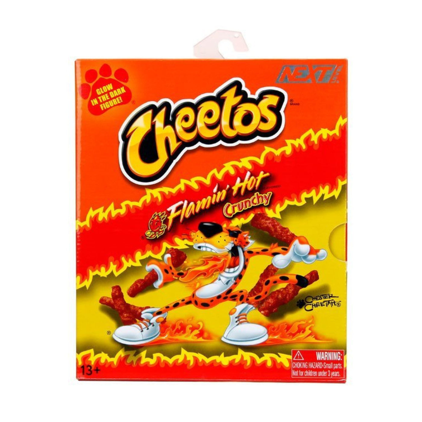 Cheetos Glow-in-the-Dark Flamin' Hot Chester Cheetah — Nerdzoic Toy Store