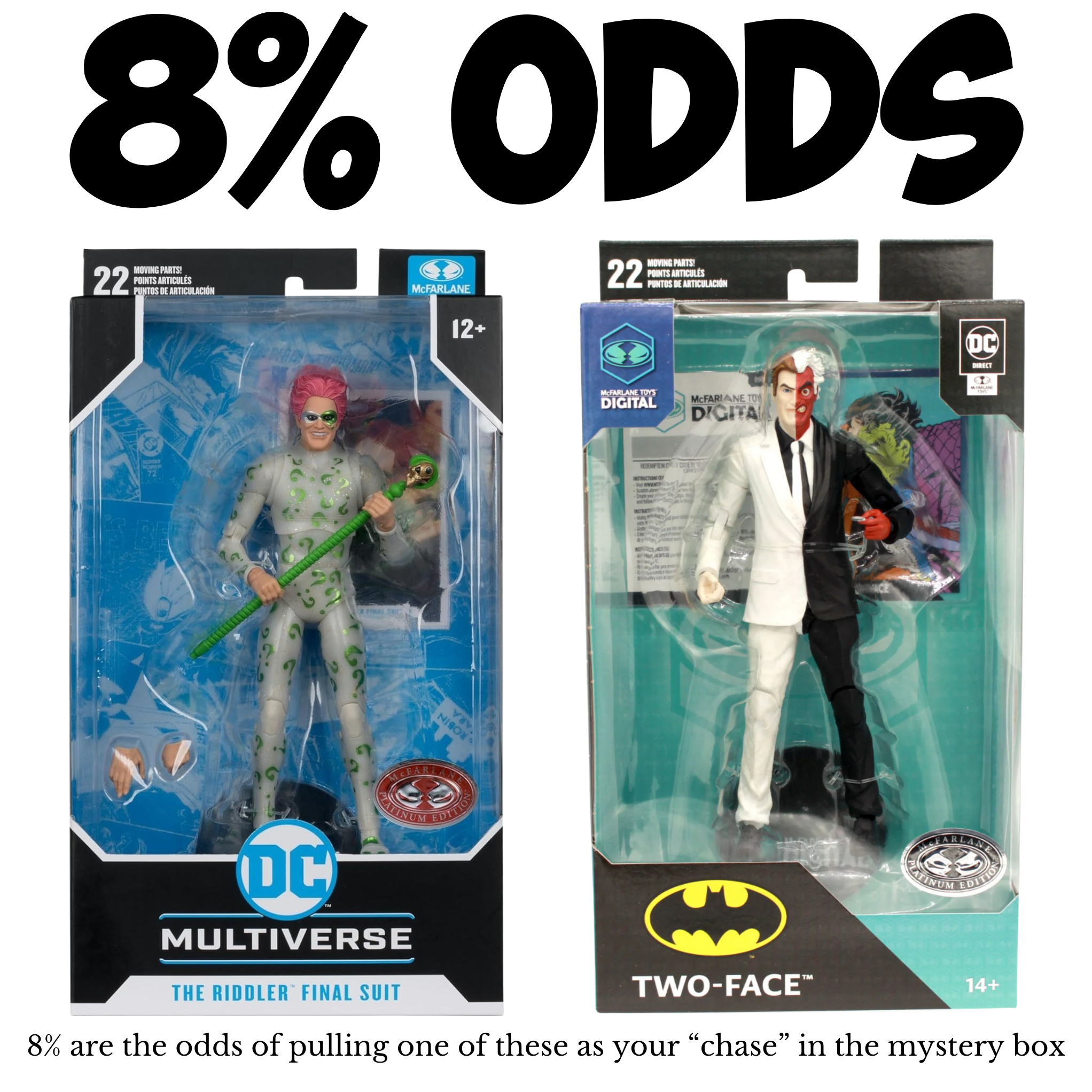 McFarlane DC Mystery Box 033: DC Multiverse Mystery Box (3 Total Figur ...