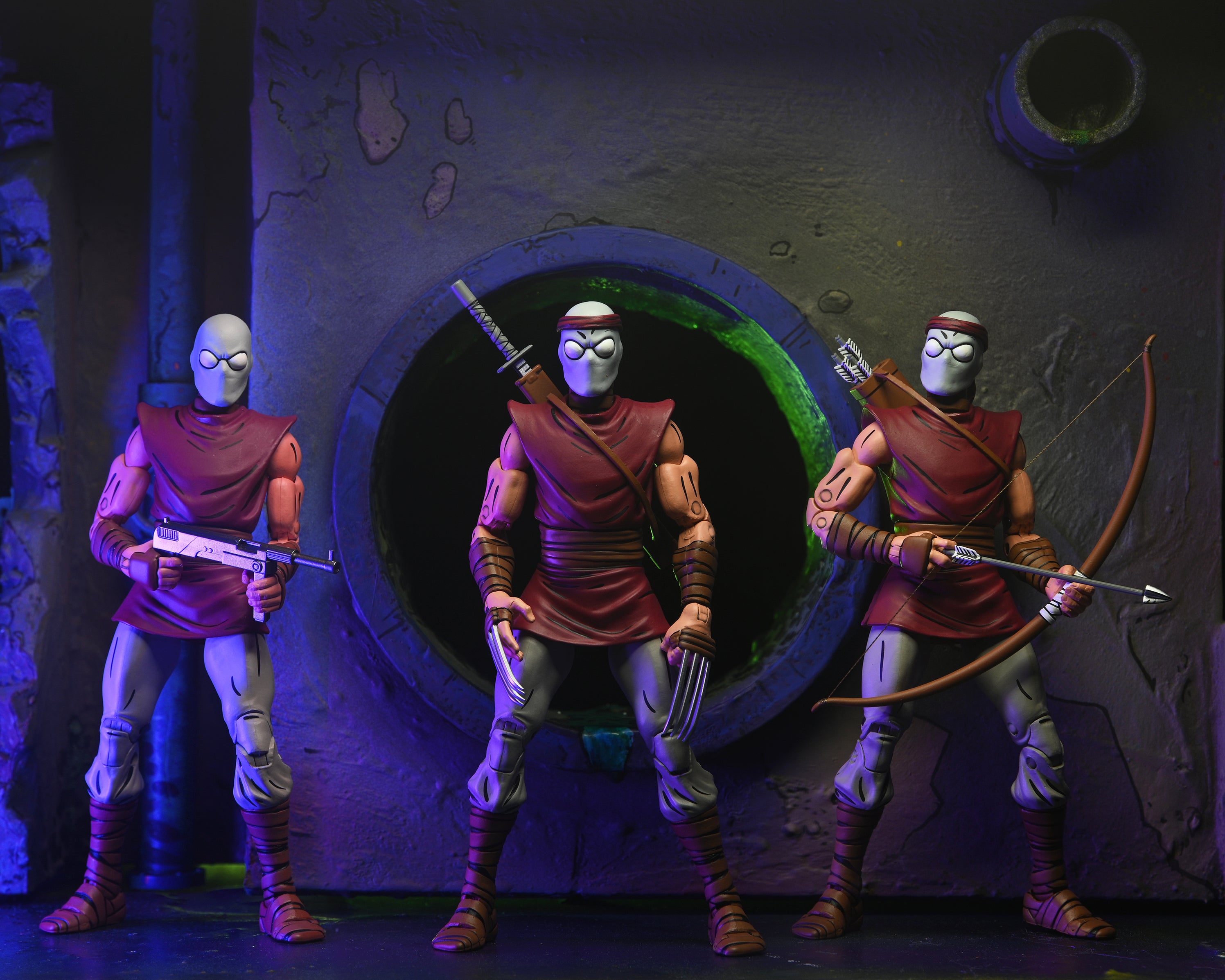 NECA Teenage Mutant Ninja Turtles Mirage Comics Foot Ninja (Classic Co ...