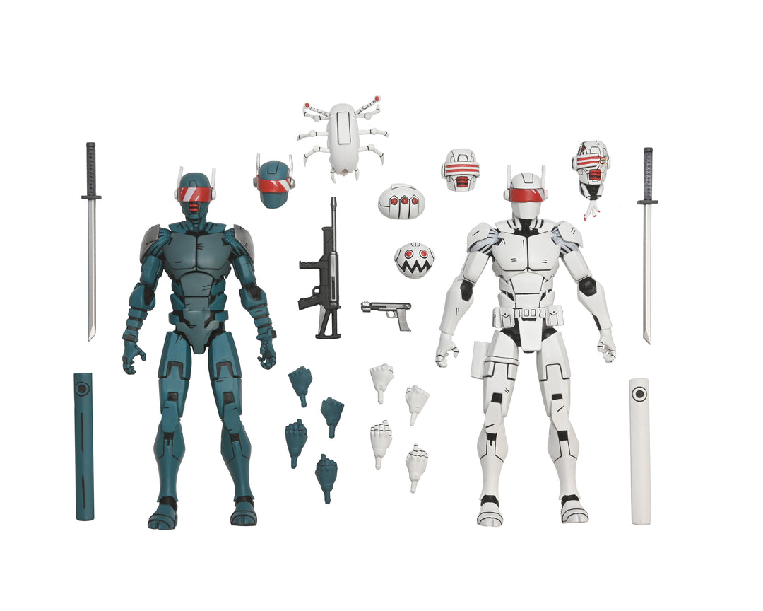 NECA Teenage Mutant Ninja Turtles Synja Robot 2-Pack (The Last Ronin ...