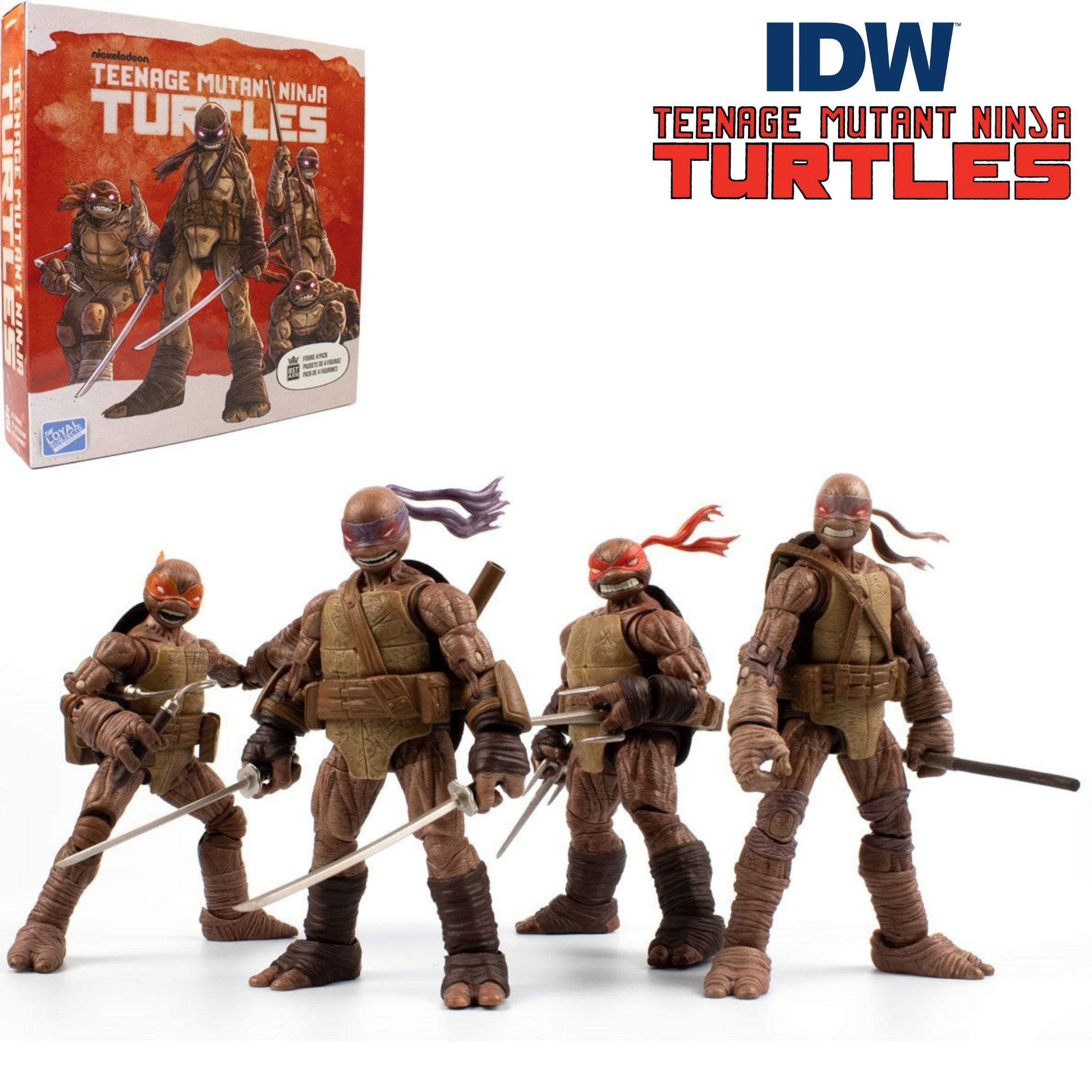 Teenage Mutant Ninja Turtles BST AXN Undead Turtles 4-Pack — Nerdzoic ...