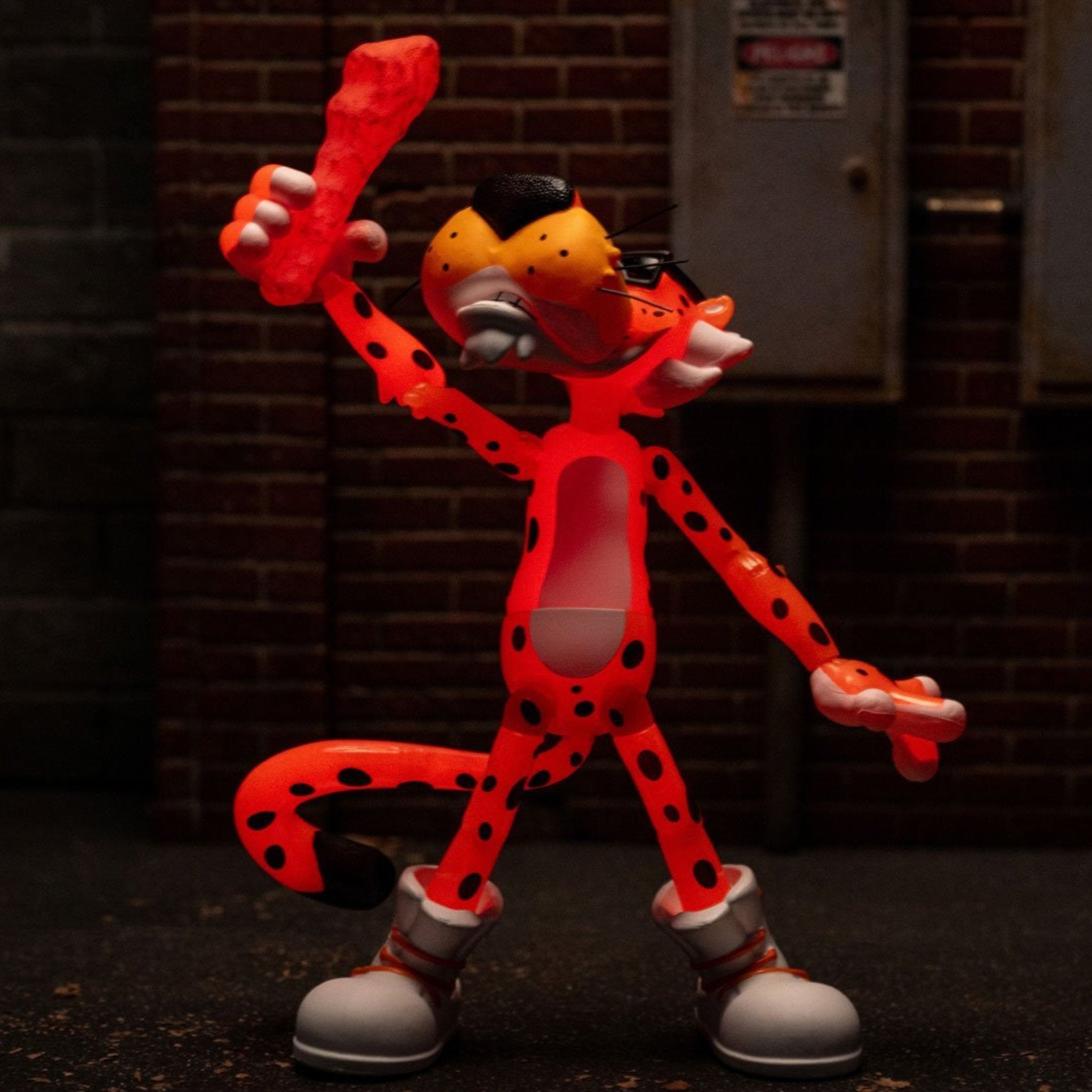 Cheetos Glow-in-the-Dark Flamin' Hot Chester Cheetah — Nerdzoic Toy Store