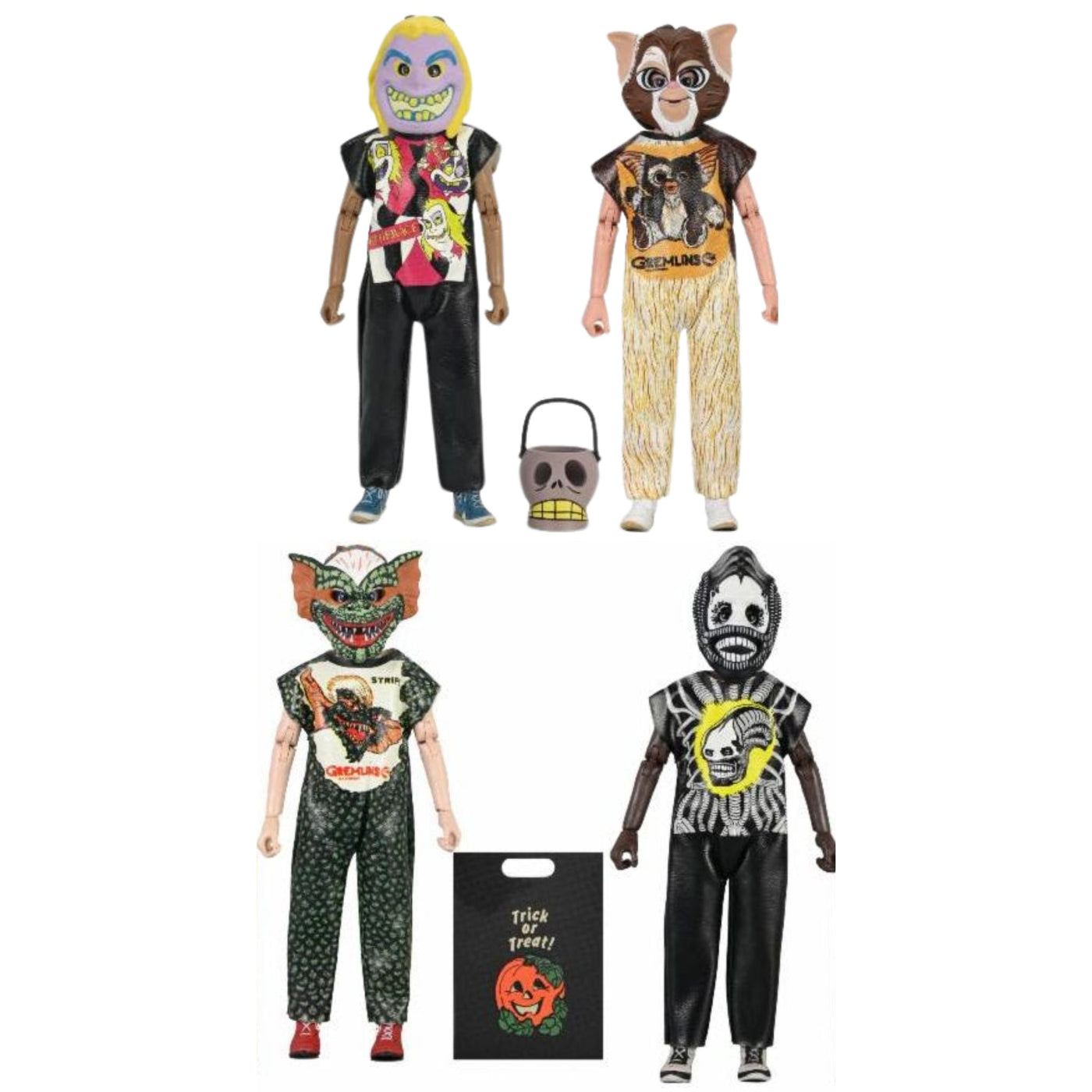 NECA Ben Cooper Costumes Series 3 Set of 4 (6" Clothed Figures ...