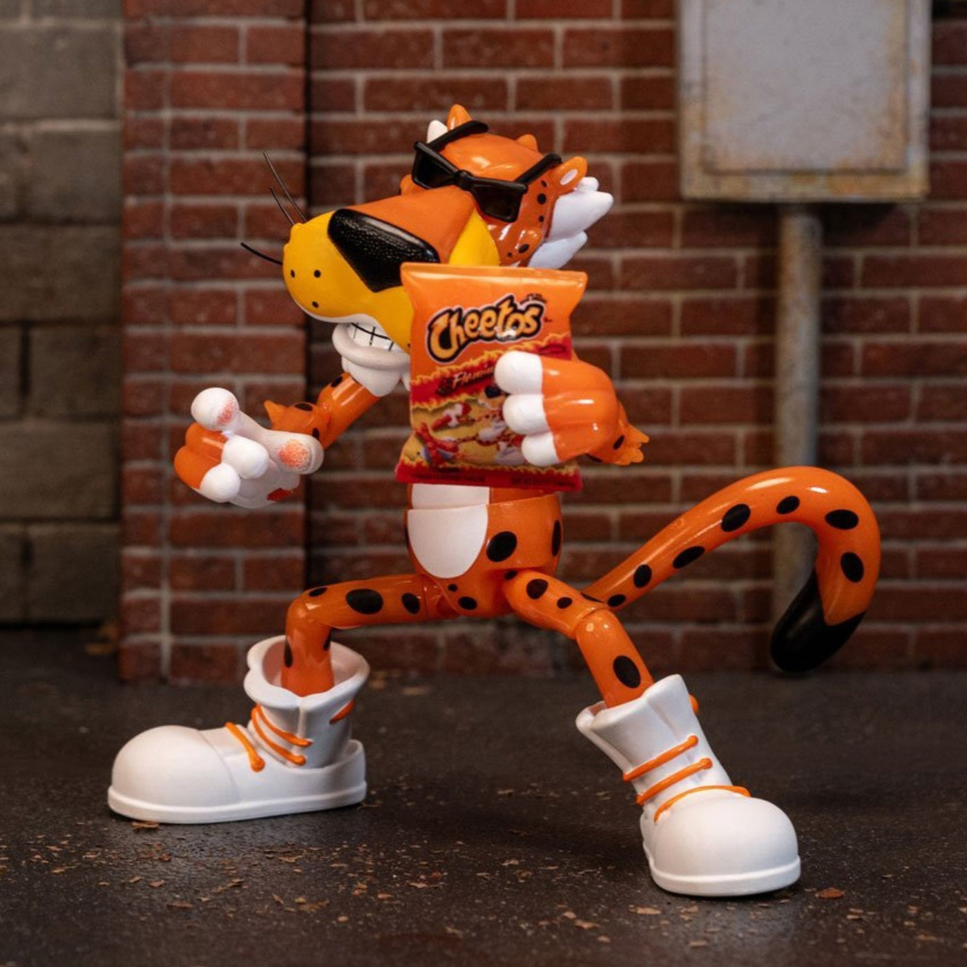 Cheetos Glow-in-the-Dark Flamin' Hot Chester Cheetah — Nerdzoic Toy Store