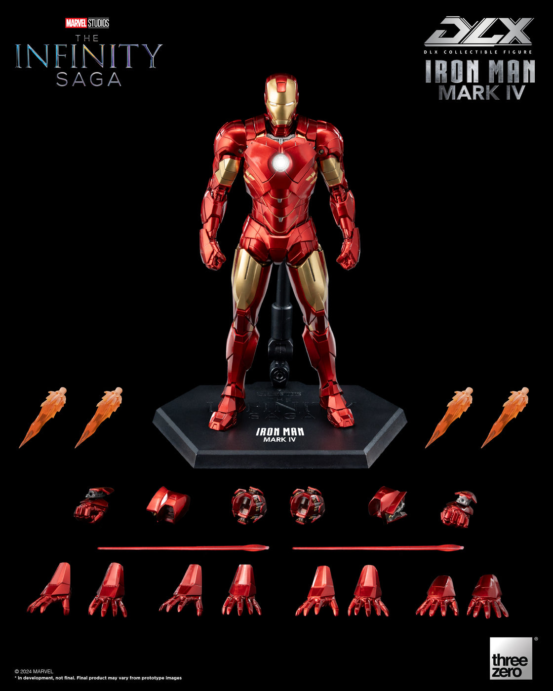 Threezero Marvel Studios: The Infinity Saga - DLX Iron Man Mark 4 — Nerdzoic Toy Store