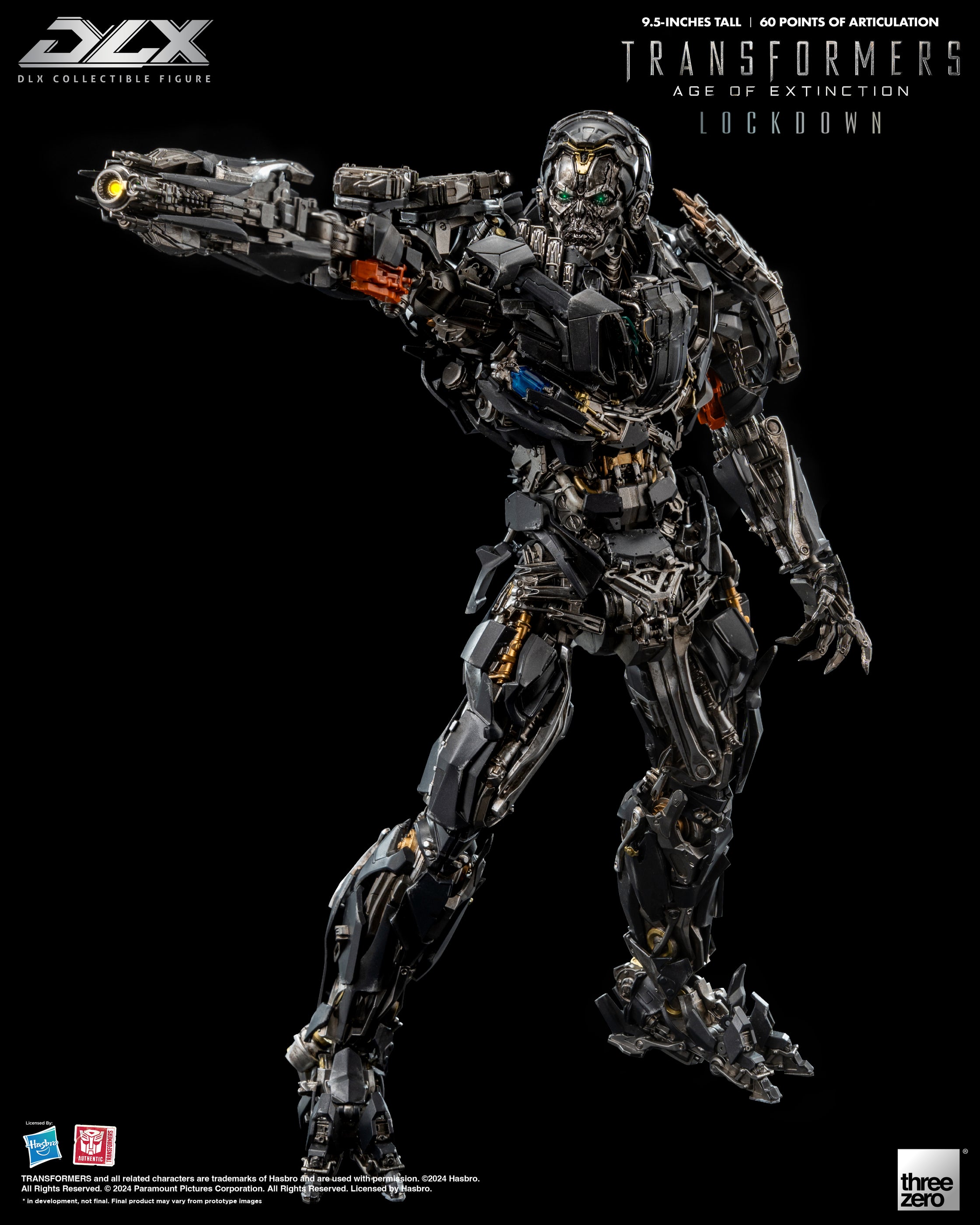 Threezero Transformers: Age of Extinction - DLX Lockdown — Nerdzoic Toy ...