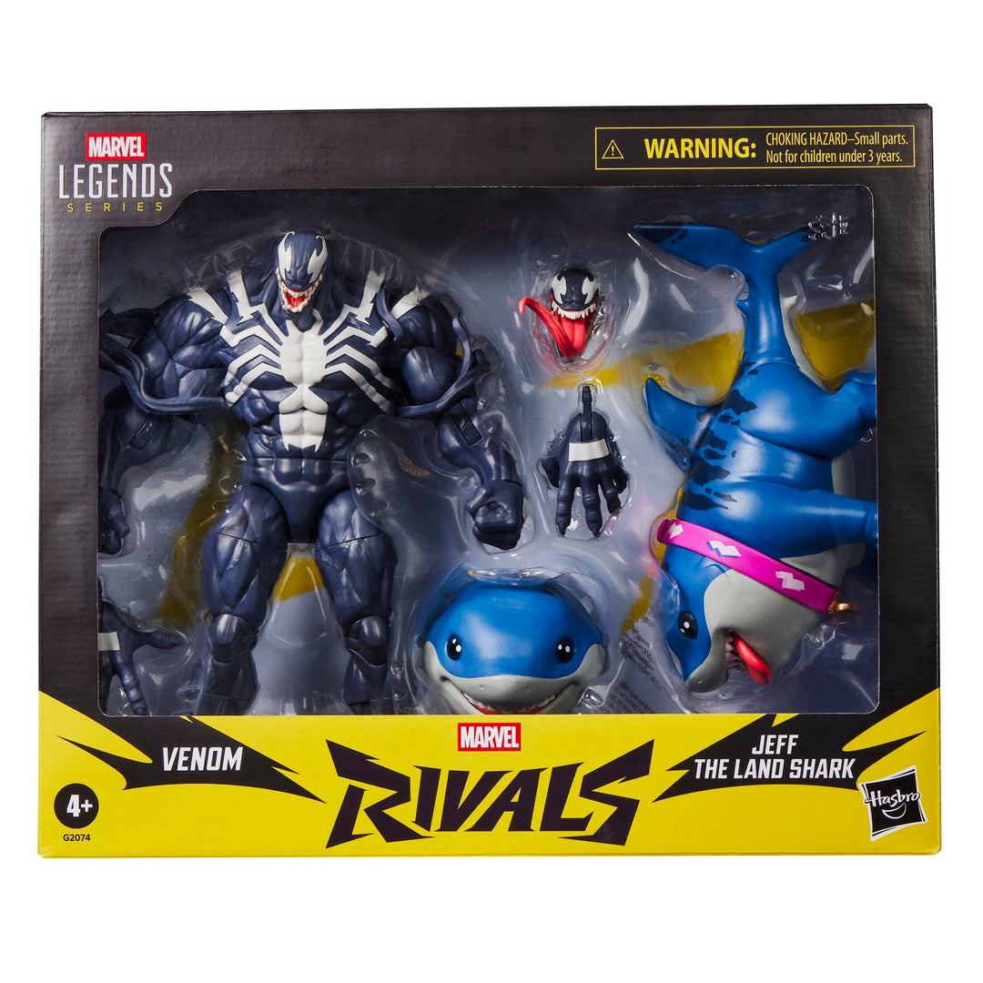 Marvel Legends Series Venom & Jeff the Land Shark 2-Pack (Marvel Rival ...