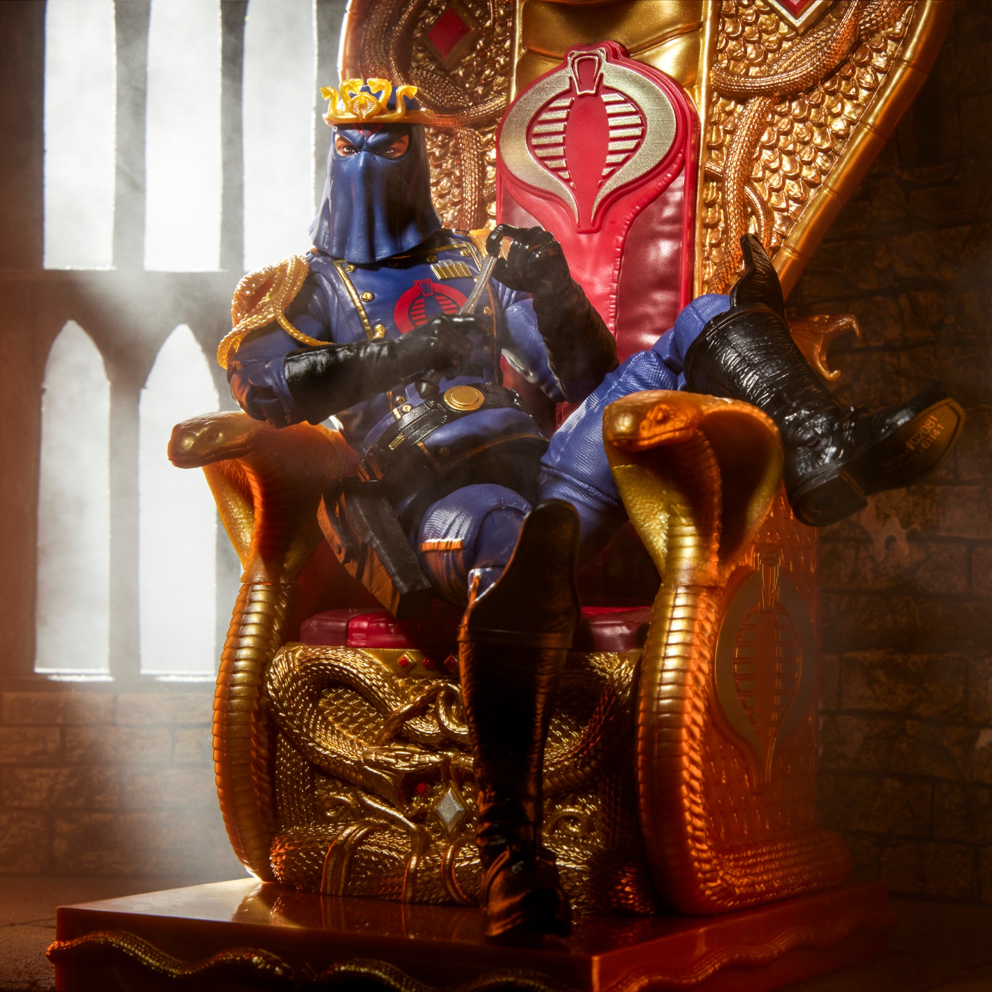 G.I. Joe Classified Cobra #221 Commander & Throne – Nerdzoic Toy Store