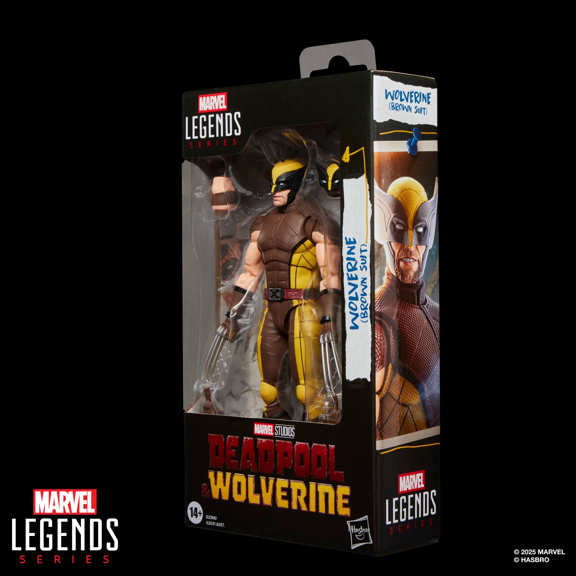 Marvel Legends Deadpool & Wolverine Brown Suit Wolverine – Nerdzoic Toy ...