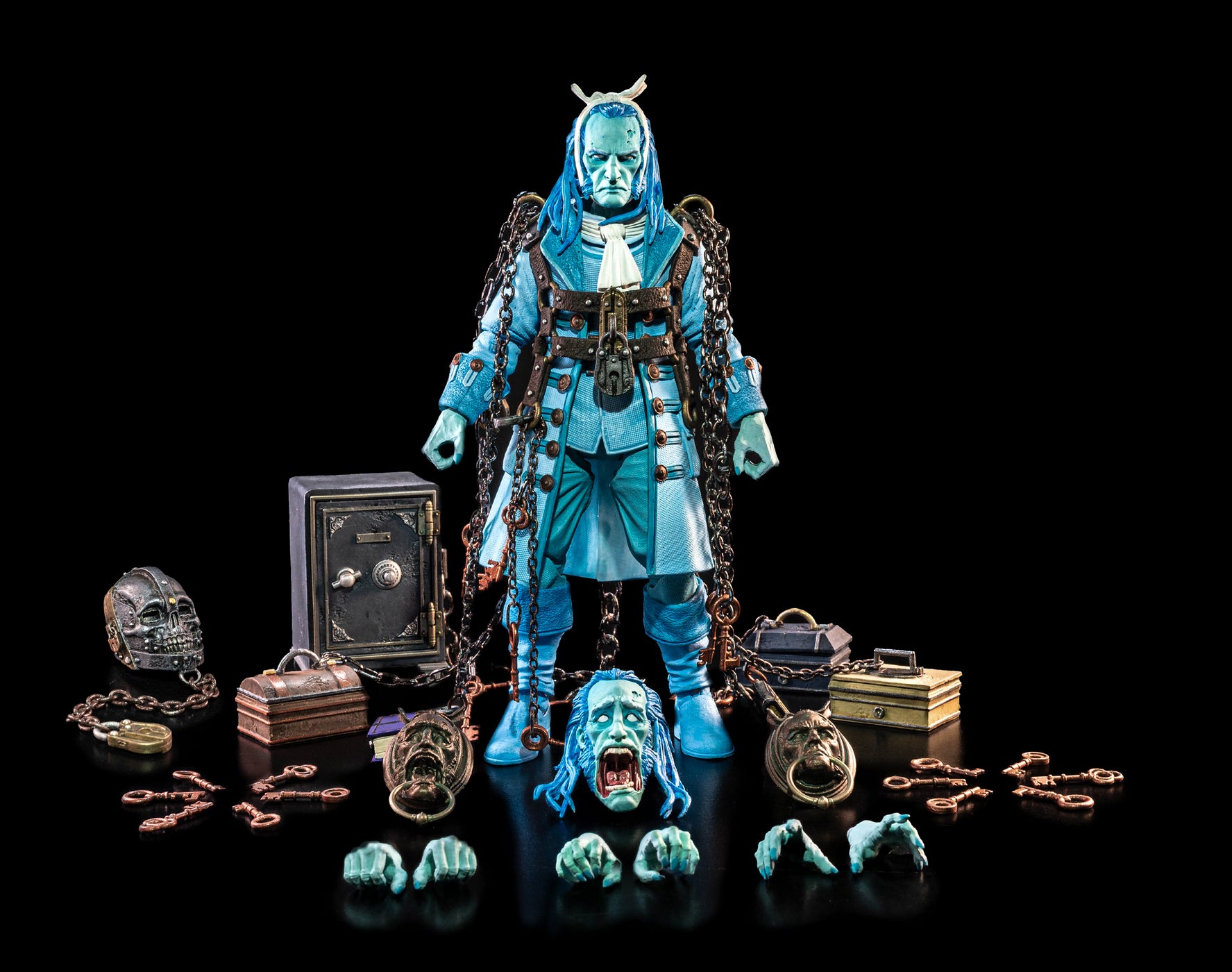 Figura Obscura Retailer Exclusive Ghost of Jacob Marley (Haunted Blue ...