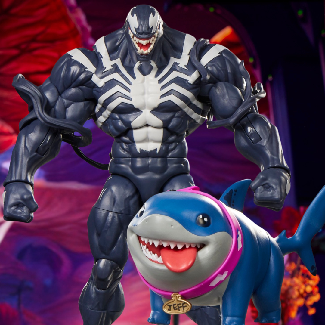 Marvel Legends Series Venom & Jeff the Land Shark 2-Pack (Marvel Rival ...
