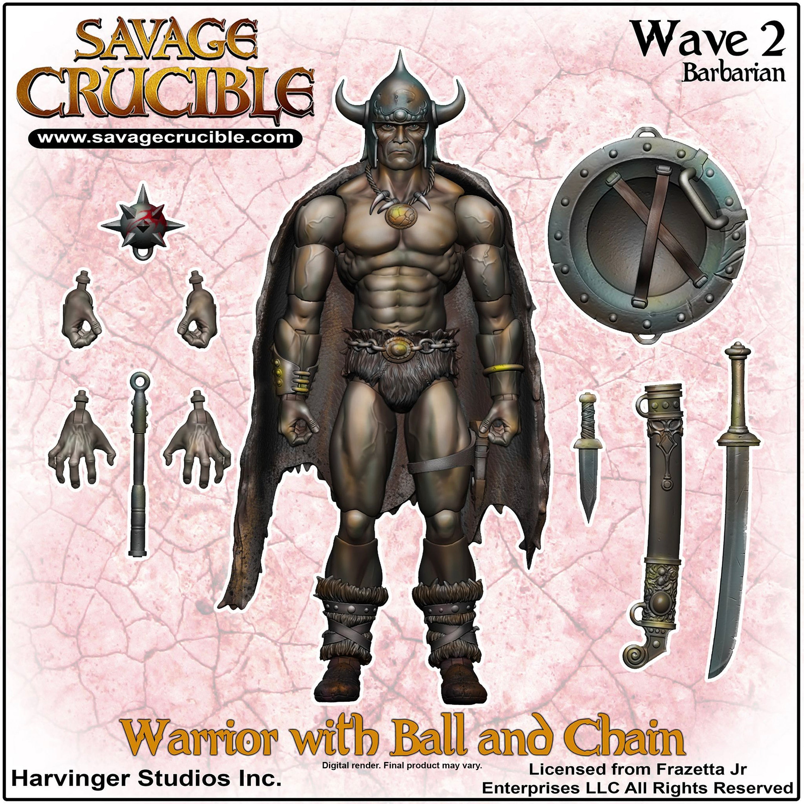 Savage Crucible Frazetta's Warrior – Nerdzoic Toy Store