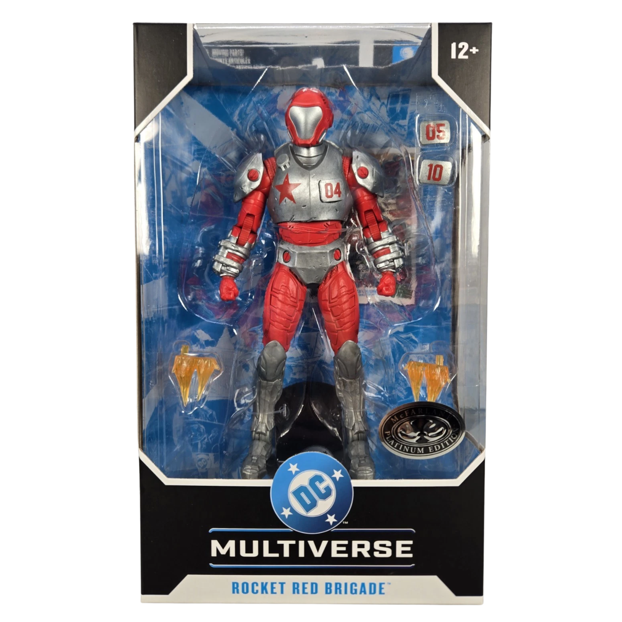 DC Multiverse Platinum Label Rocket Red Brigade (Justice League Genera ...