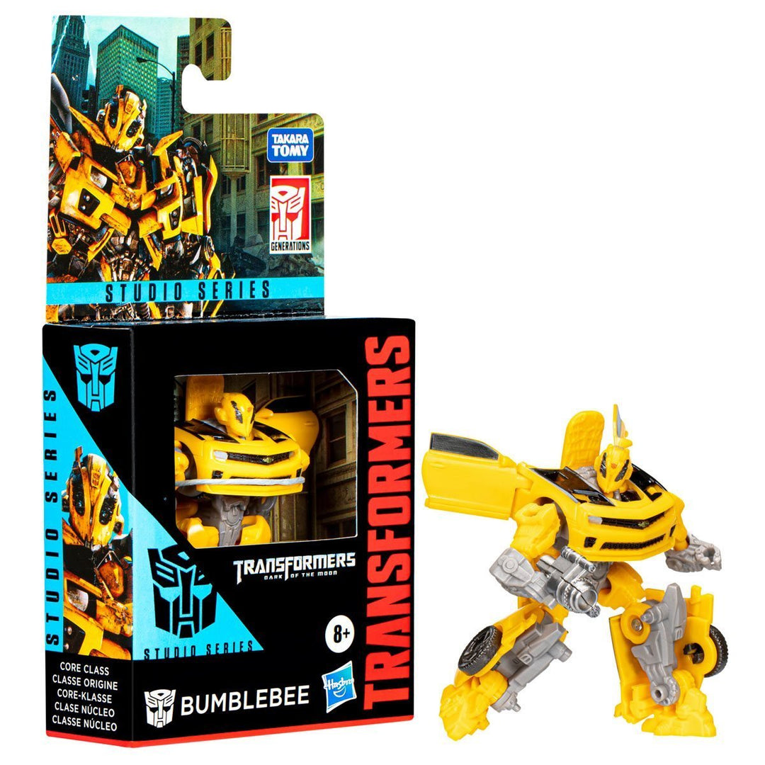 Transformers Studio Series Core Class Dark Side of the Moon Bumblebee ...