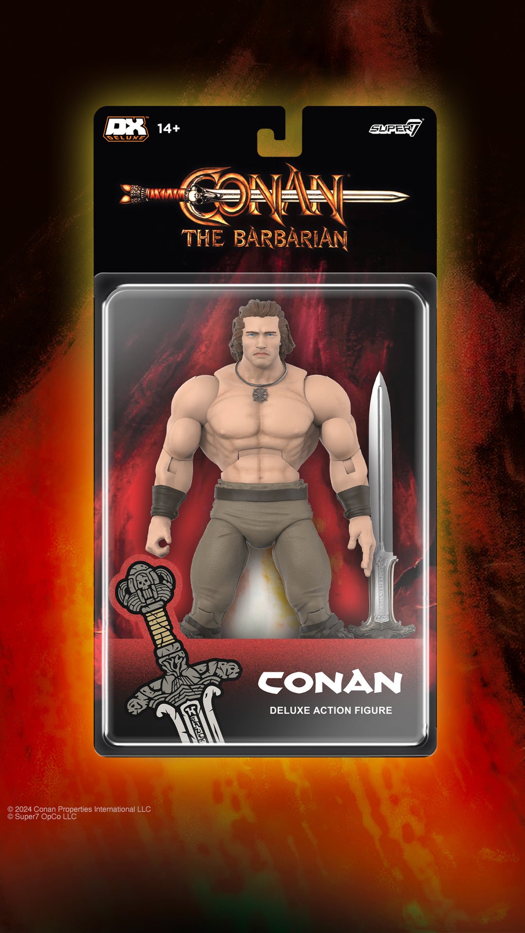 Super7 Deluxe Conan the Barbarian Conan (Iconic Pose) — Nerdzoic Toy Store