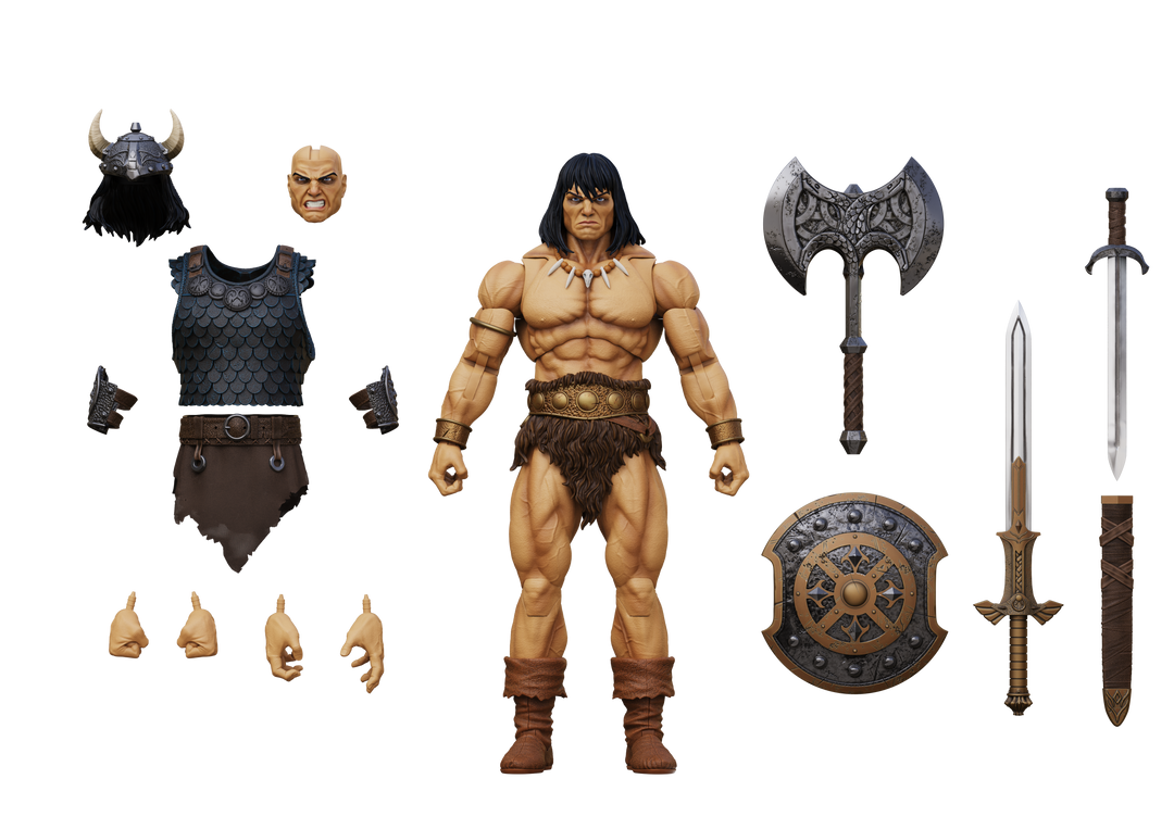 Boss Fight Studios Epic H.A.C.K.S. 1:12 Scale Conan "The Barbarian" Ci ...