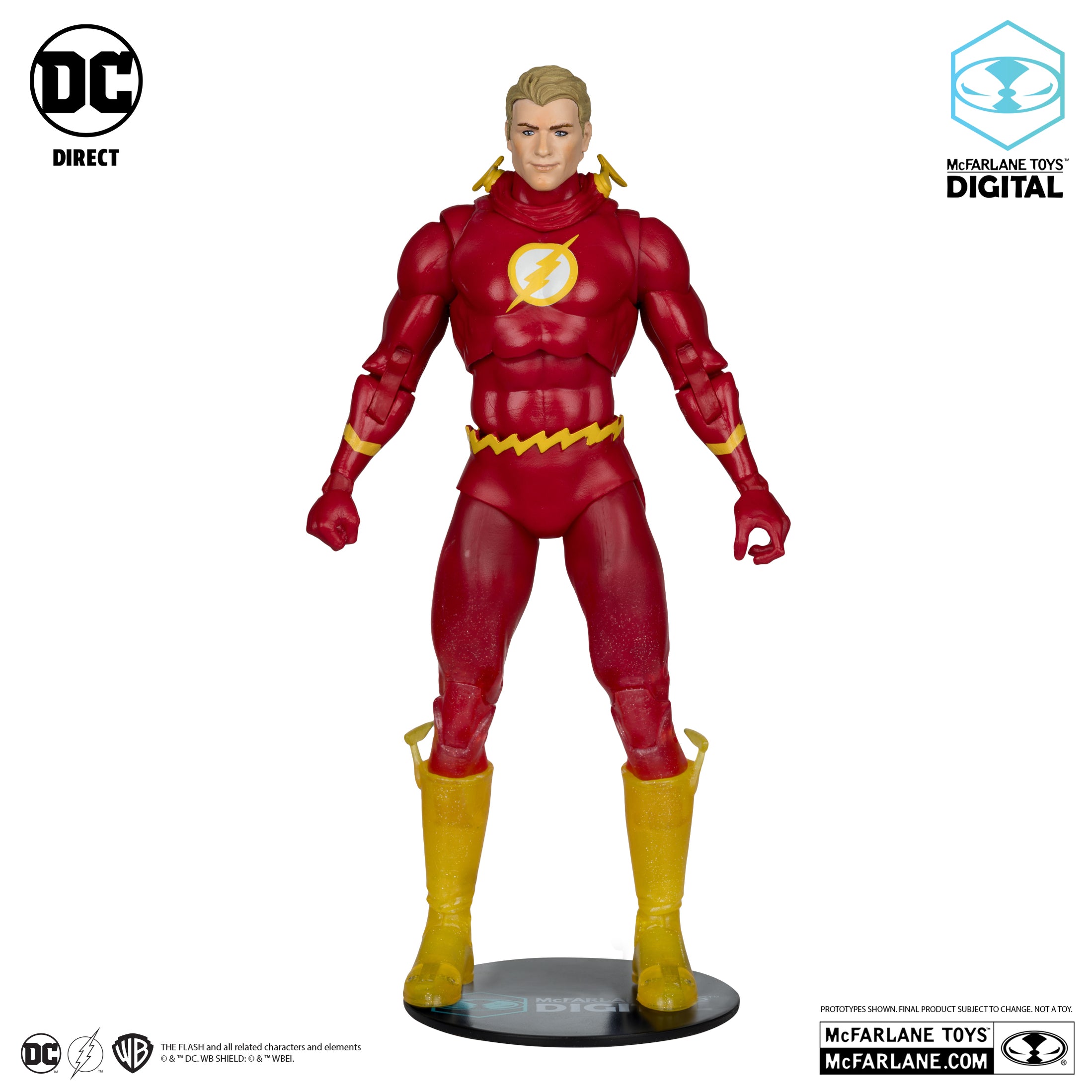 DC Direct Platinum Label The Flash (Speed Force) with McFarlane Toys D ...
