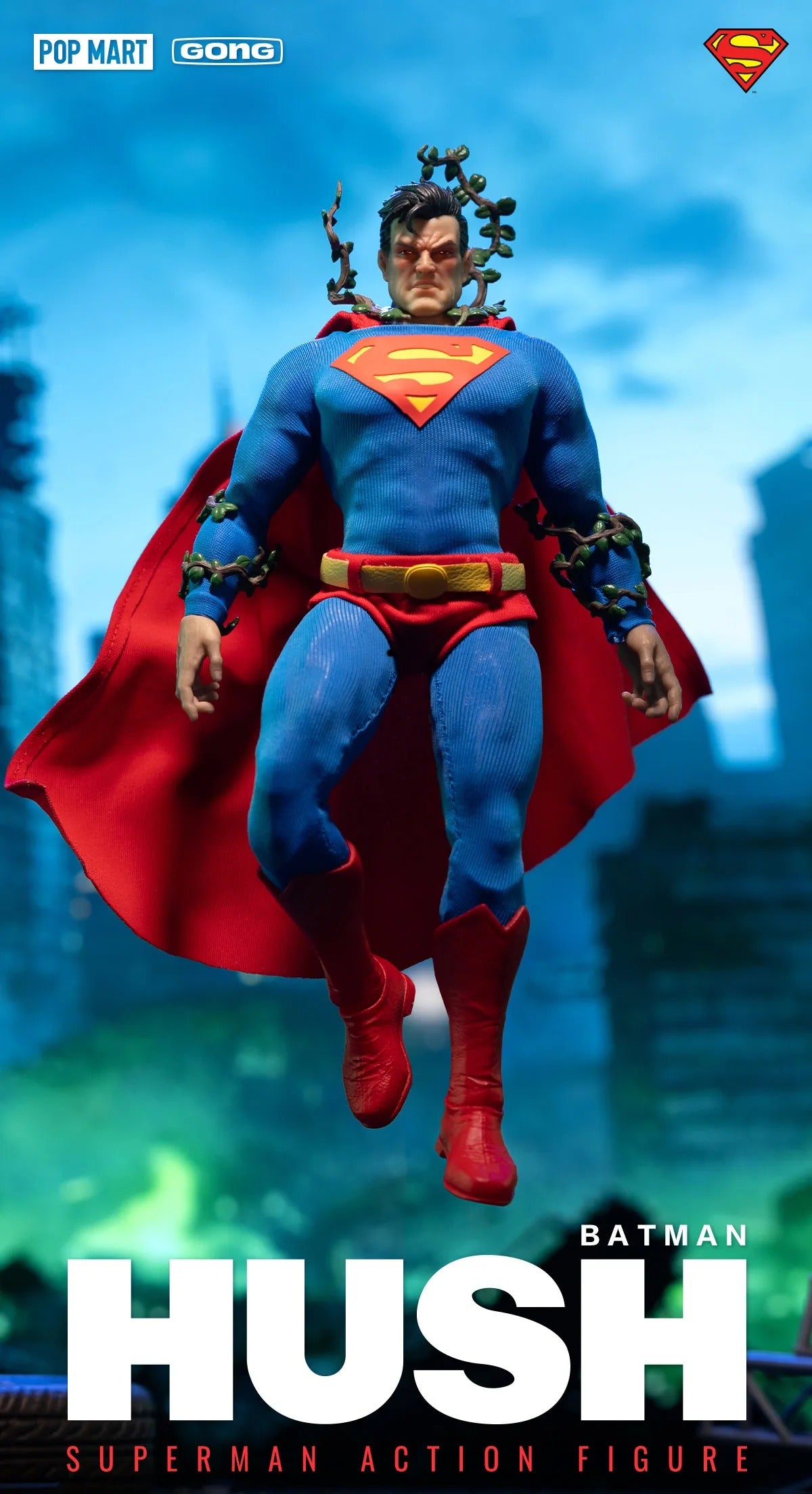 Gong Studios X Pop Mart Batman: Hush Superman (1:12 Scale) – Nerdzoic ...