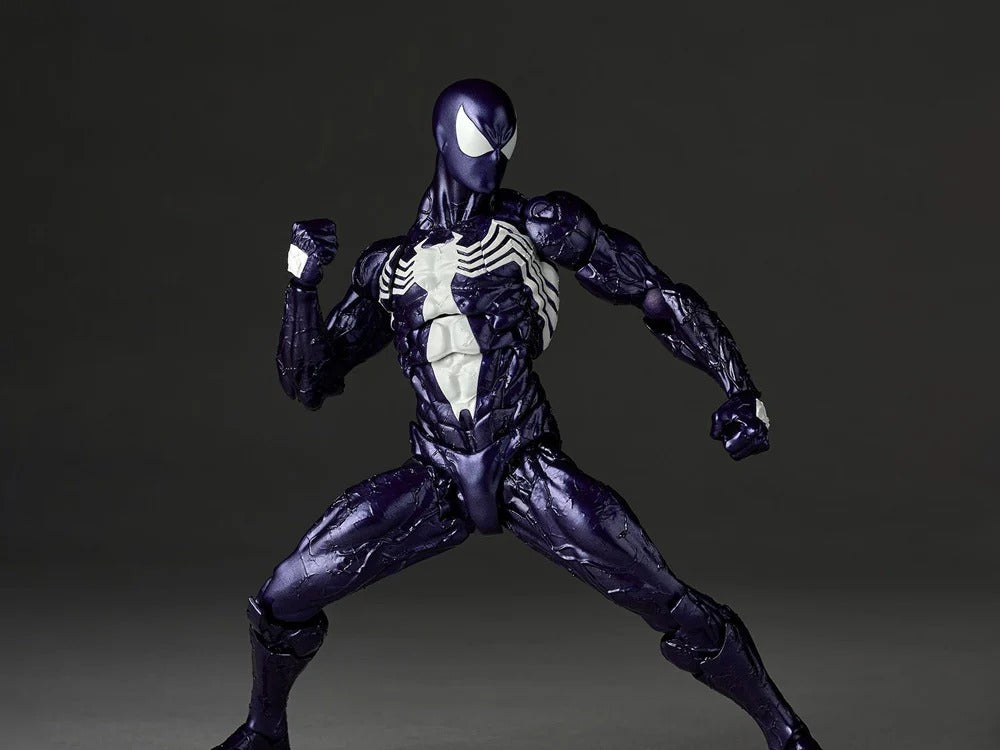 Marvel Comics Amazing Yamaguchi Revoltech NR106 Symbiote Suit Spider-M ...