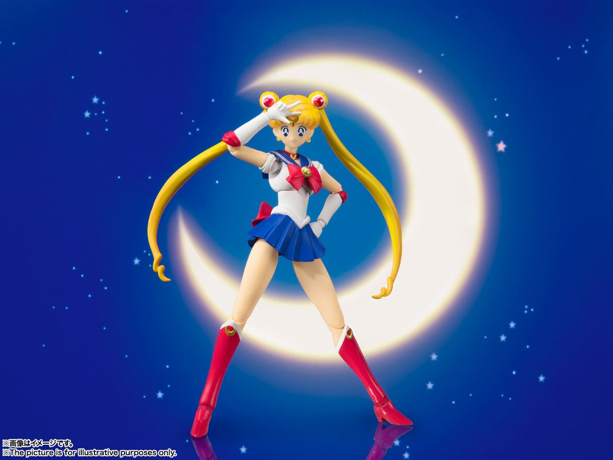 S.H. Figuarts Sailor Moon Animation Color Edition Sailor Moon ...