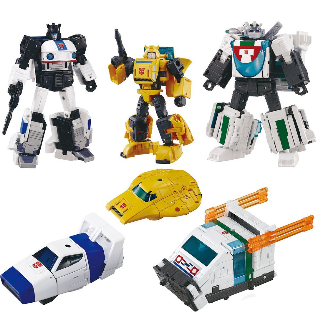 Transformers Dramatic Capture Series Cybertron Chase 3-Pack – Nerdzoic ...