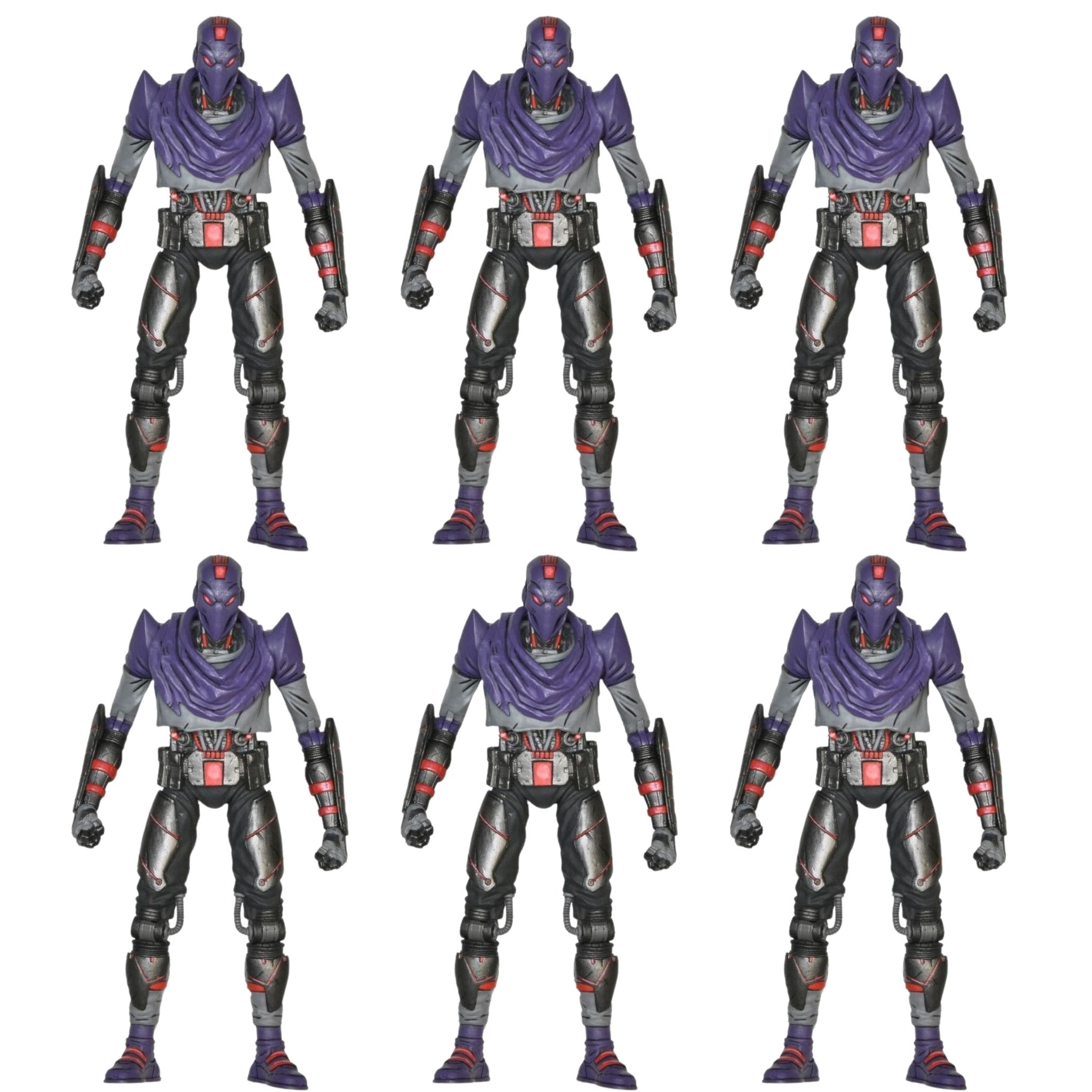 NECA Teenage Mutant Ninja Turtles Last Ronin Foot Bot ARMY BUILDER SET ...