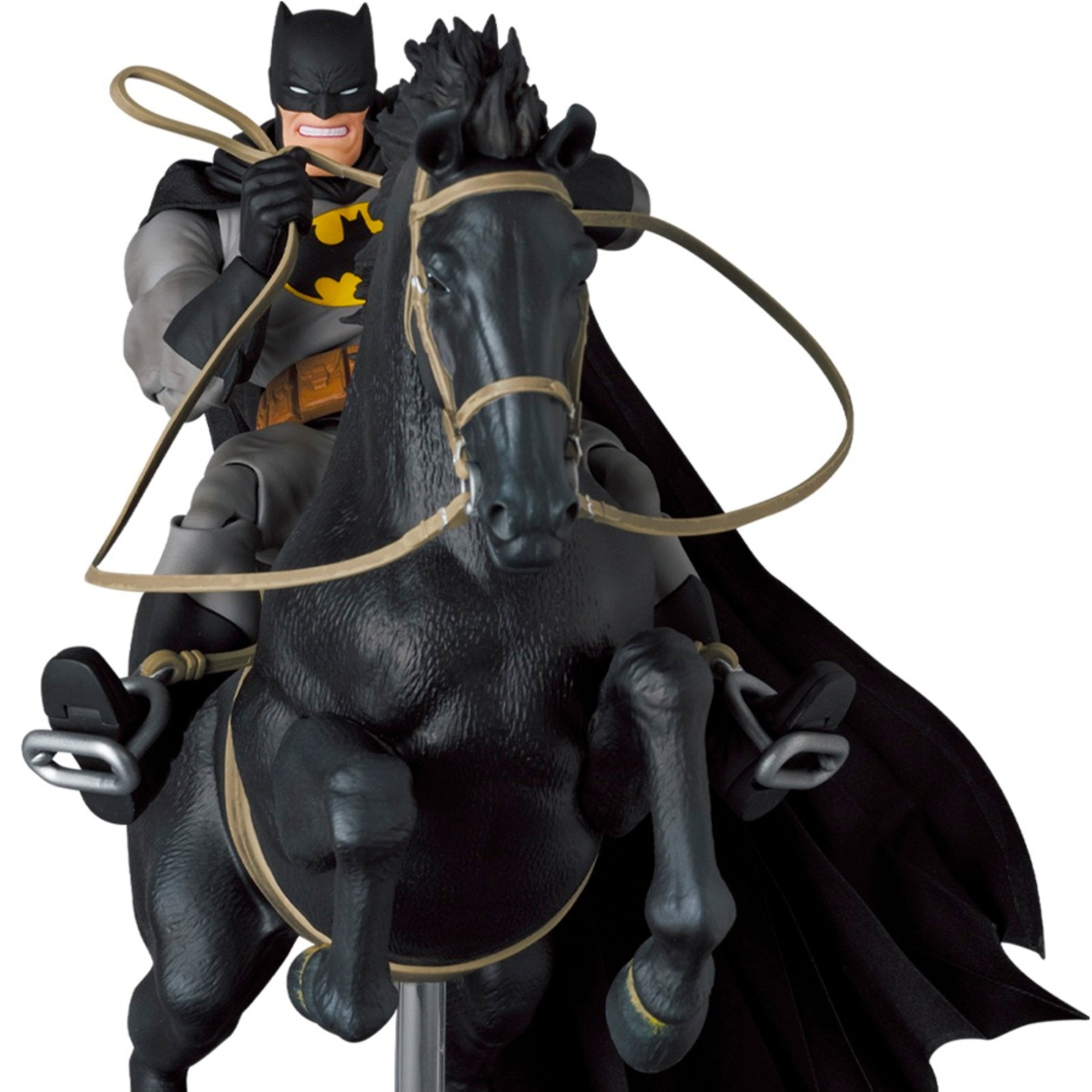 Batman: The Dark Knight Returns MAFEX #205 Batman & Horse — Nerdzoic ...