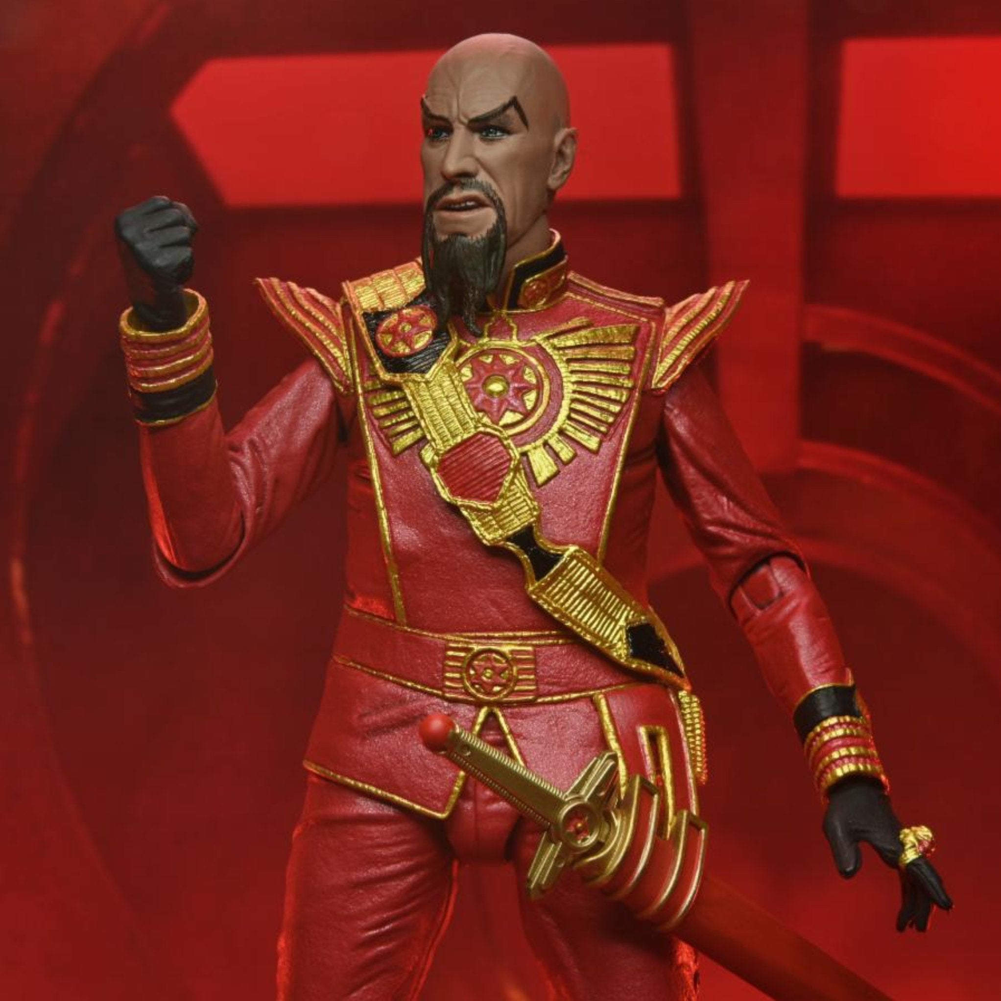 NECA King Features Ultimate Ming the Merciless (Red Military Outfit ...