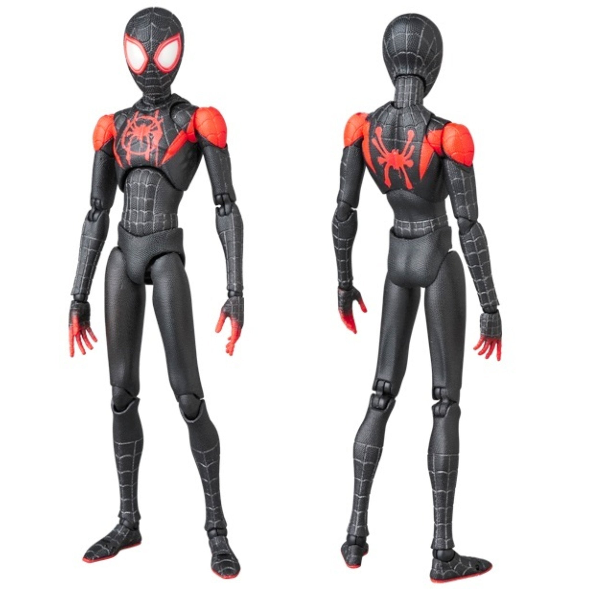 Marvel MAFEX Into the Spider-Verse Miles Morales Spider-Man #107 (Reis ...