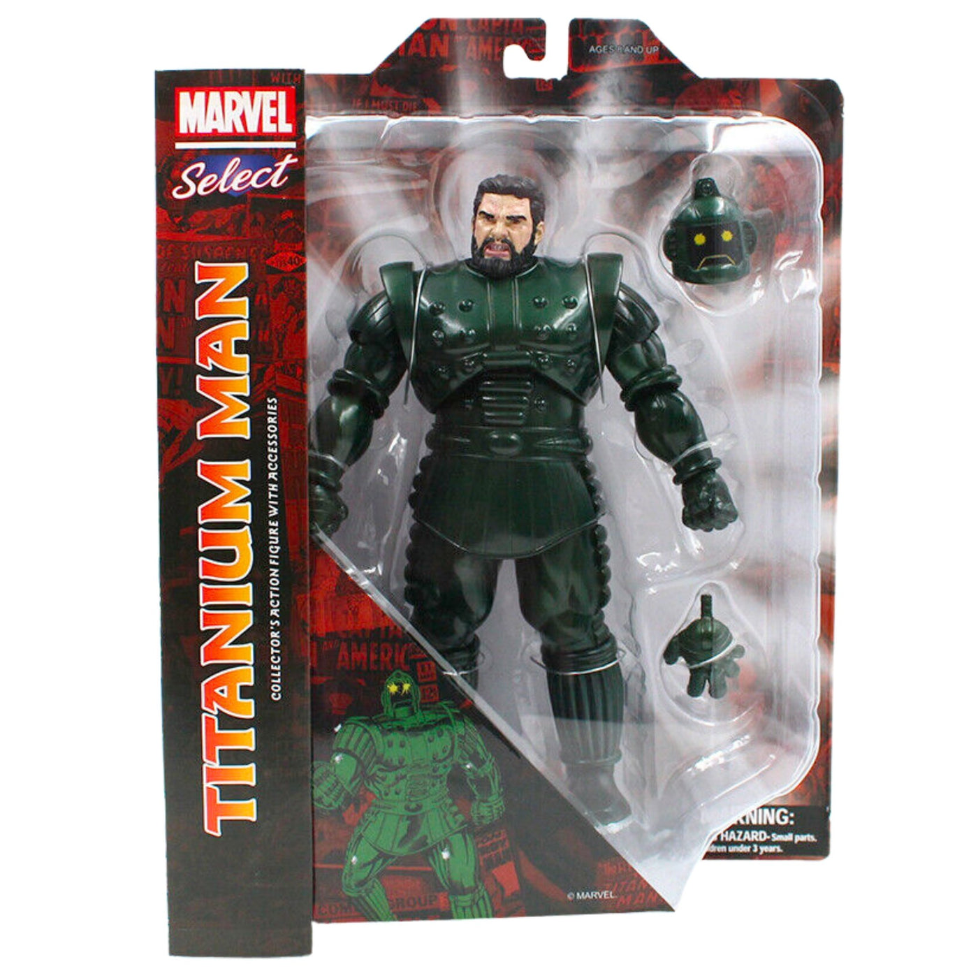Marvel Select Titanium Man — Nerdzoic Toy Store