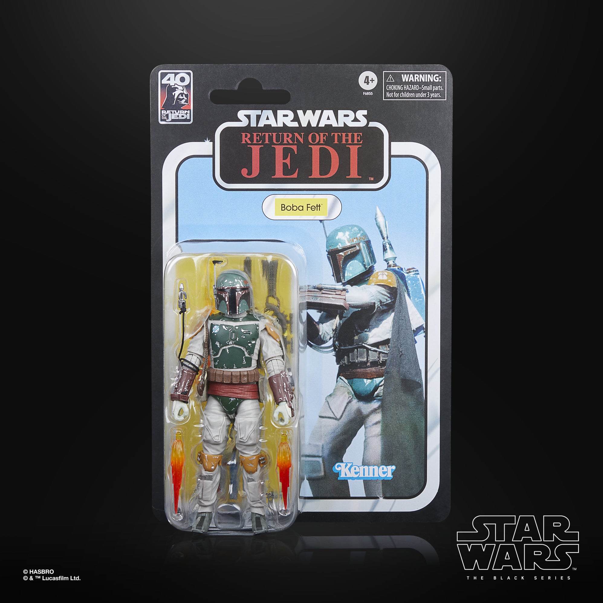 Star Wars The Black Series Return of the Jedi 40th Anniversary Boba Fe ...