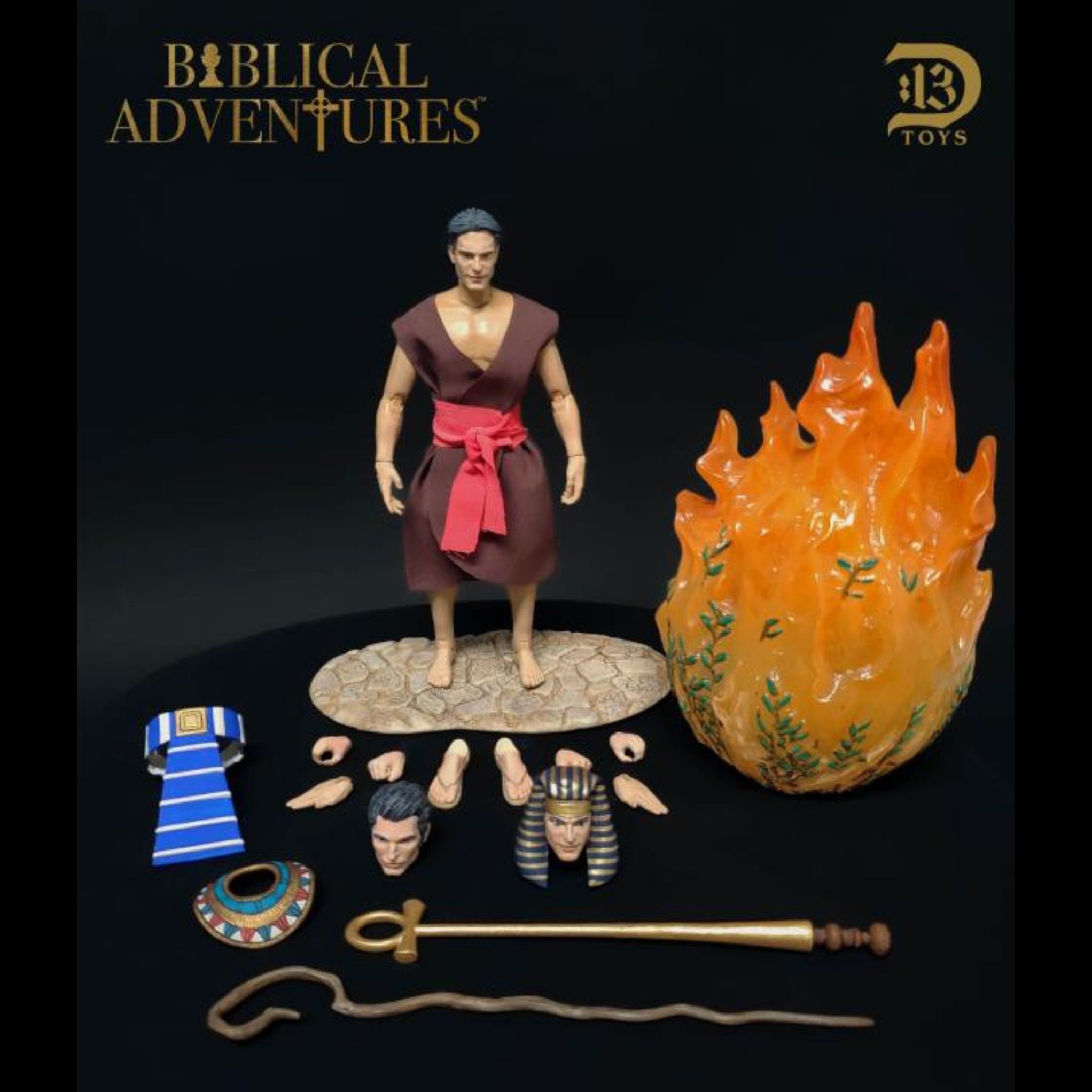 Biblical Adventures Young Moses (Pharaoh) — Nerdzoic Toy Store