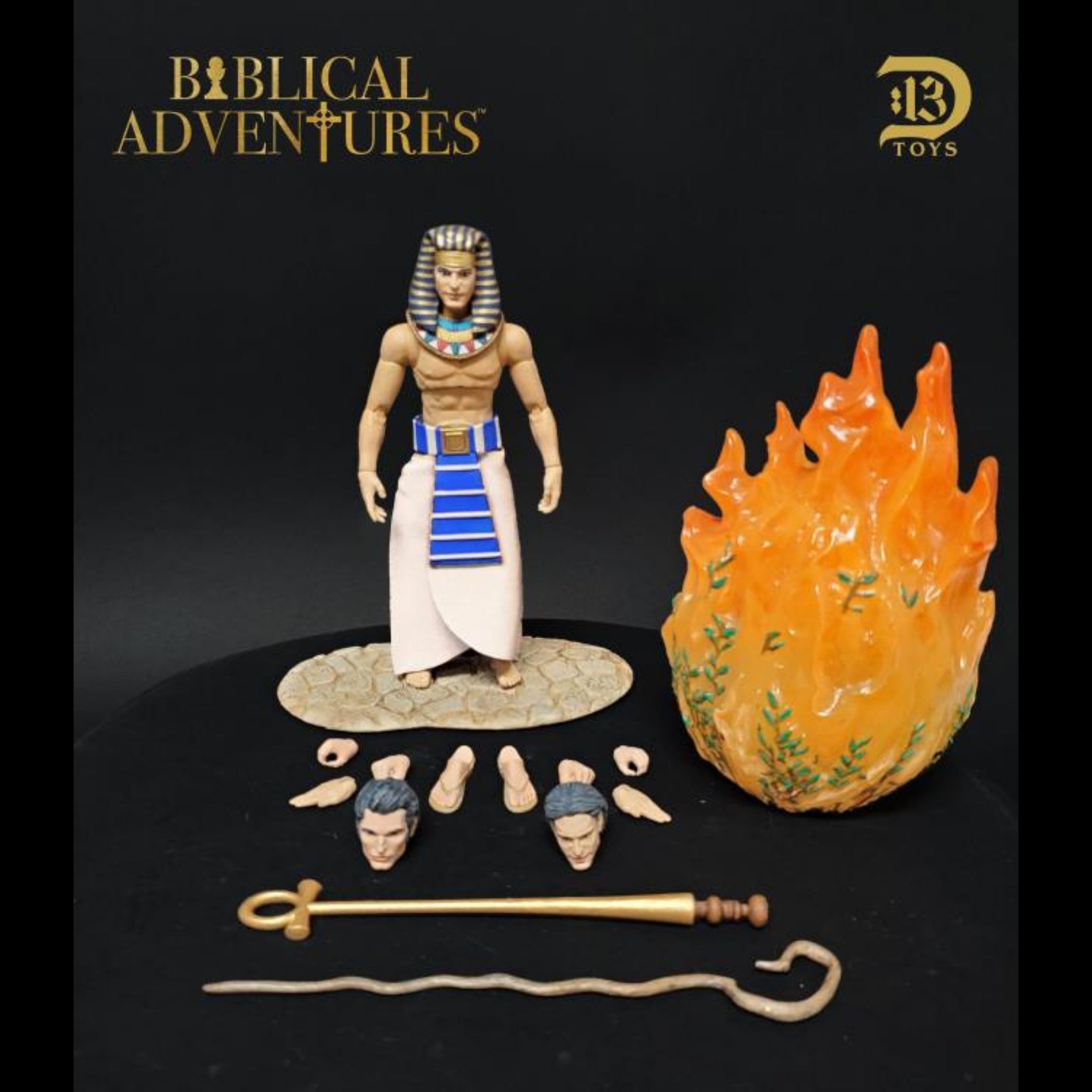 Biblical Adventures Young Moses (Pharaoh) — Nerdzoic Toy Store