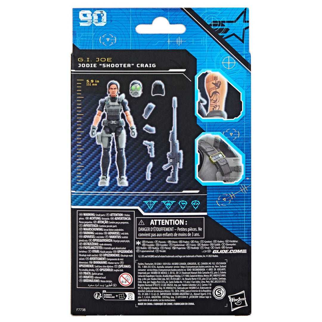 G.I. Joe Classified Nightforce Jodie "Shooter" Craig – Nerdzoic Toy Store