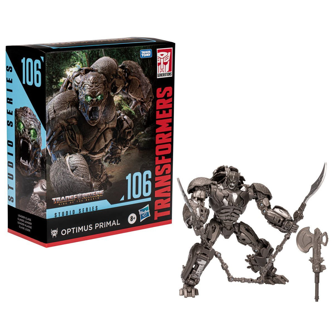 Transformers Studio Series 106 Leader Class Optimus Primal (Plastic Fr ...