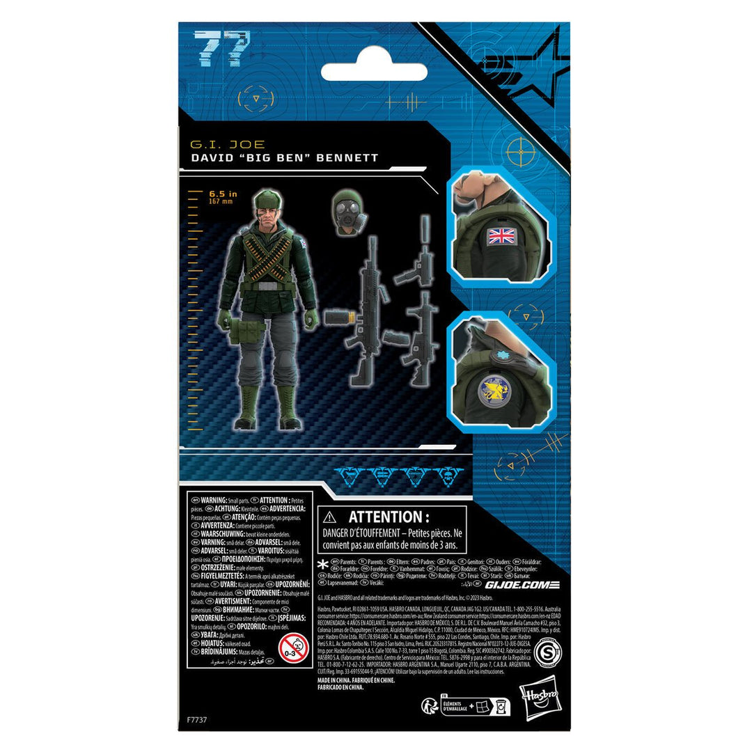 G.I. Joe Classified Exclusive #77 Nightforce David "Big Ben" Bennett ...